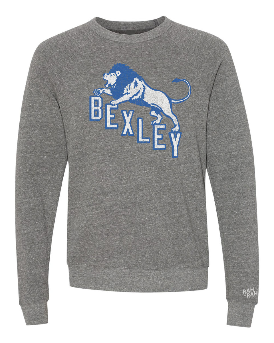 Bexley Scaling Lion Adult Grey Sweatshirt – Rah-Rah