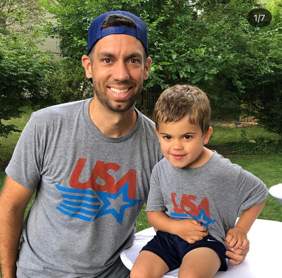 USA Retro Tee – Rah-Rah